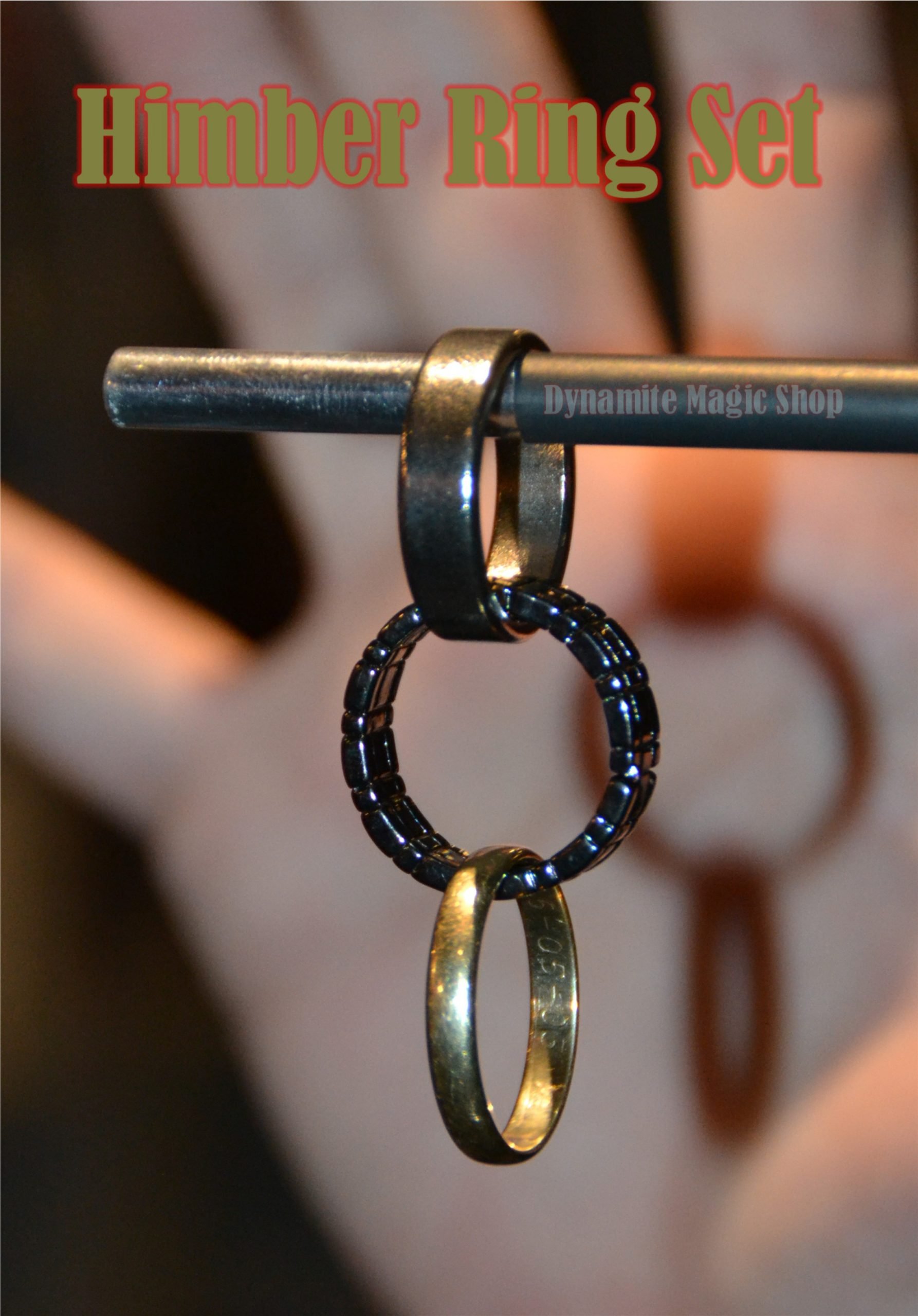 Himber Ring Set Black (1879) - Dynamite Magic Shop