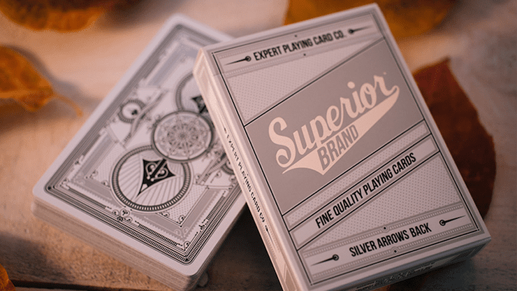 Superior Silver Arrow Playing Cards (4567) - Dynamite Magic Shop