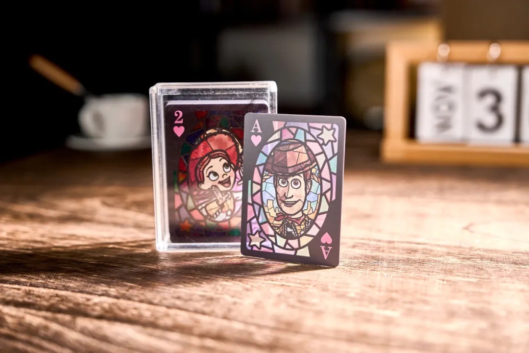 Pixar Characters Stained Glass Playing Cards by Tenyo (6806) - Dynamite ...