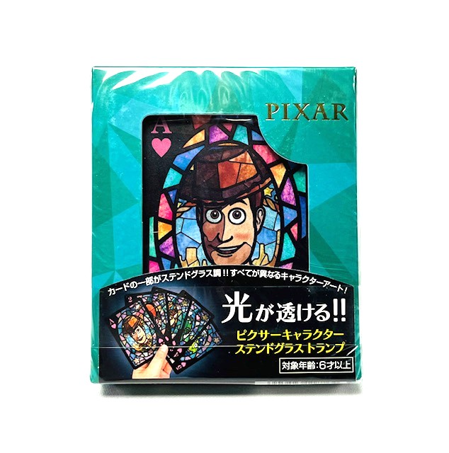 Pixar Characters Stained Glass Playing Cards by Tenyo (6806) - Dynamite ...